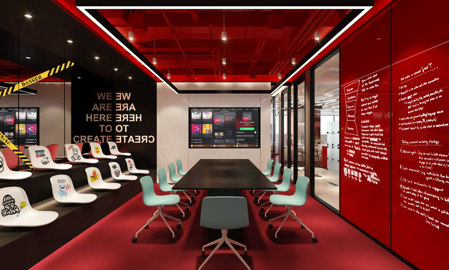 Sony Music Office - YAAF Design