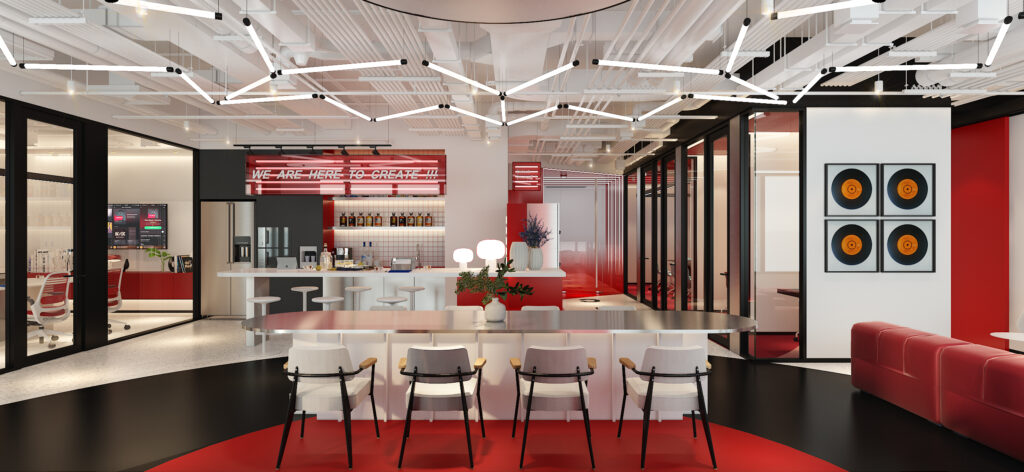Sony Music Office - YAAF Design