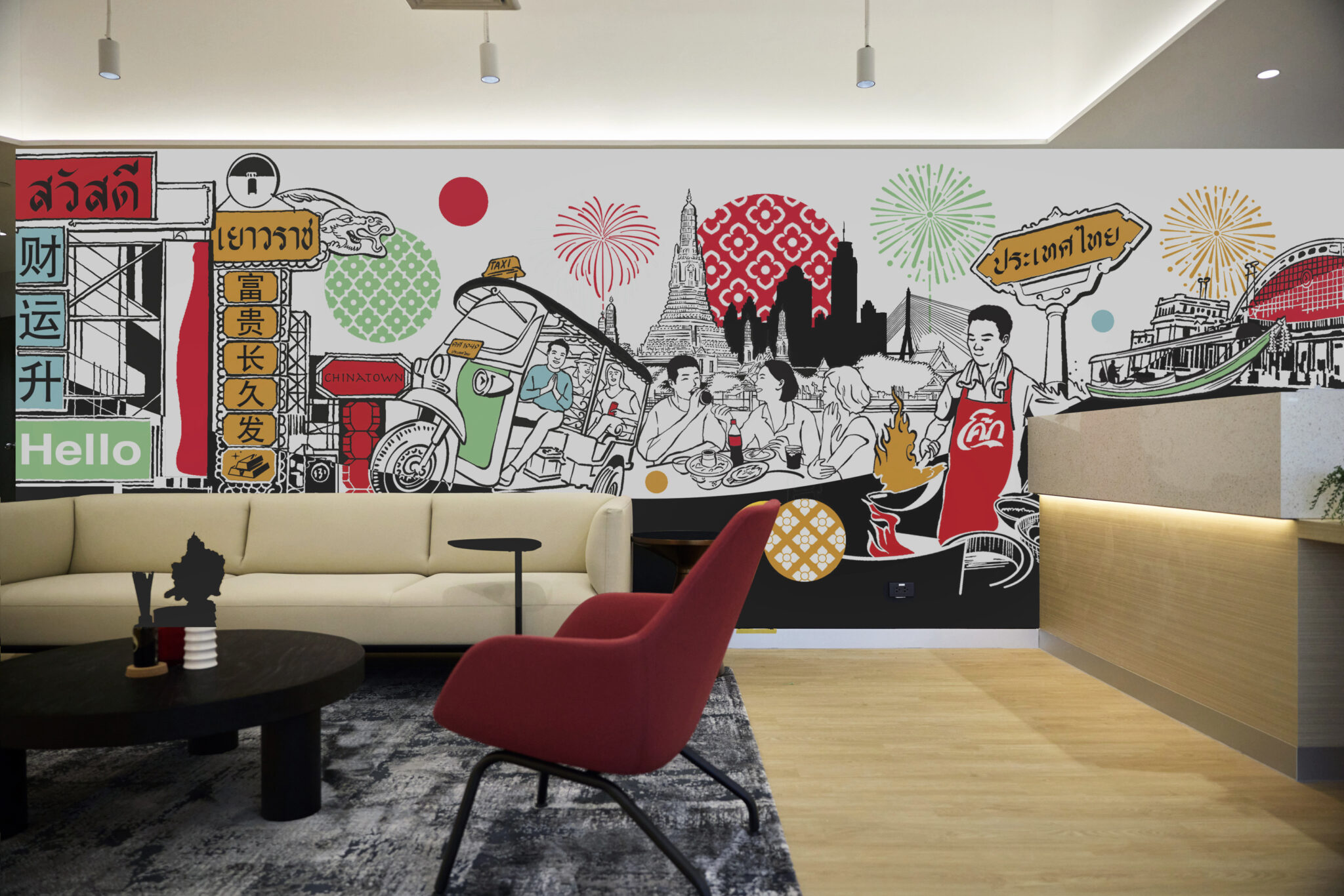 The Coca-Cola Company Office - YAAF Design Office design